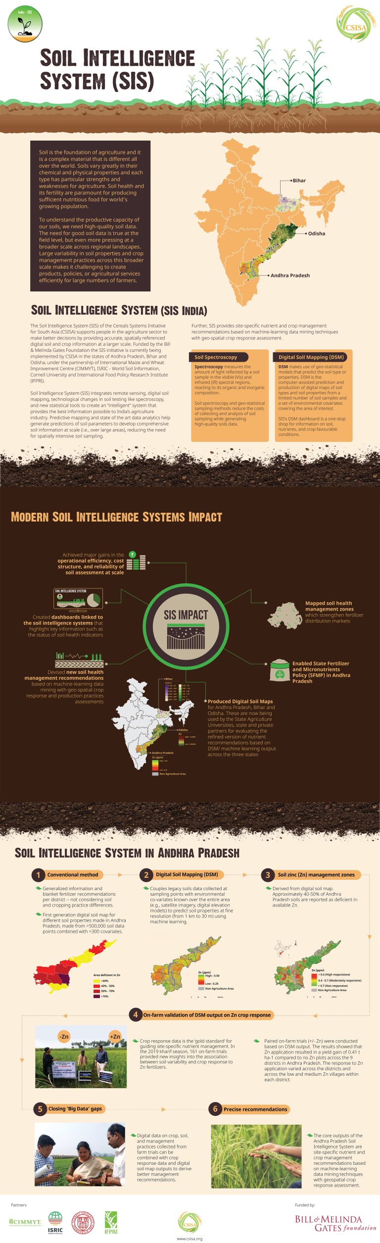 New CSISA Infographic highlights the impact of the CIMMYT’s Soil ...