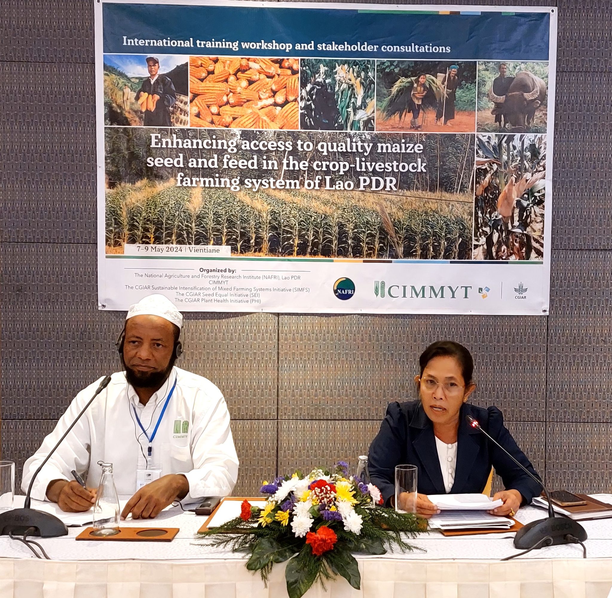 Enhancing maize seed and feed security – CIMMYT