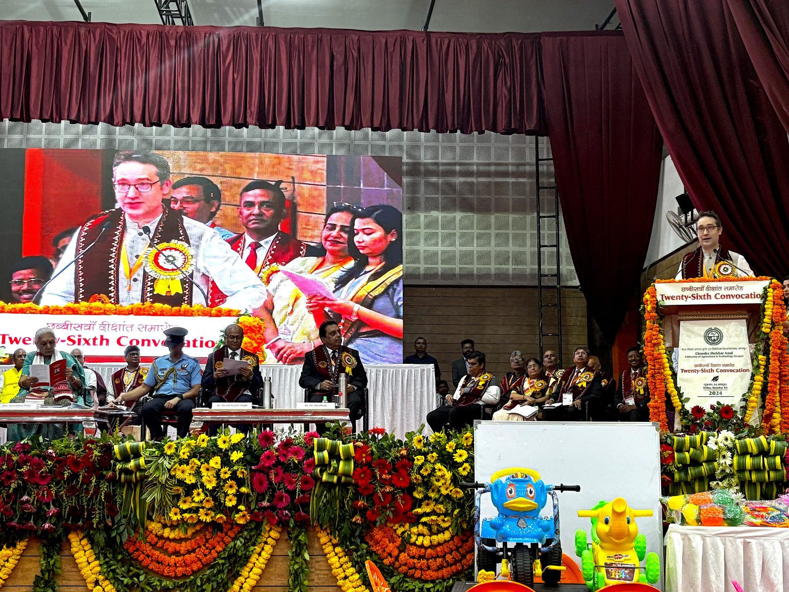 International recognition for CIMMYT: Honorary Doctorate Awarded to Bram Govaerts in India – CIMMYT