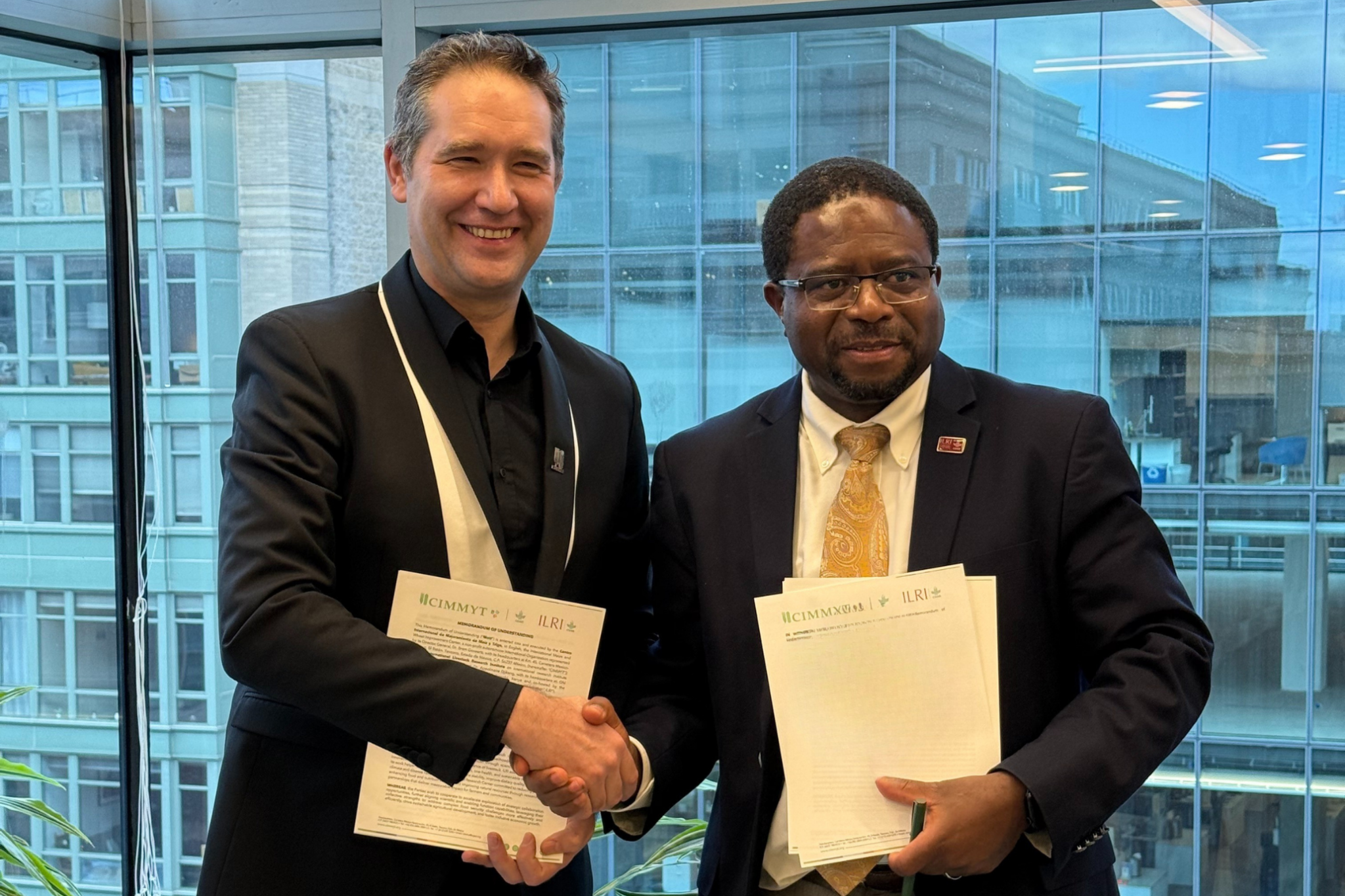 ILRI and CIMMYT sign strategic MoU to accelerate impact in crop ...